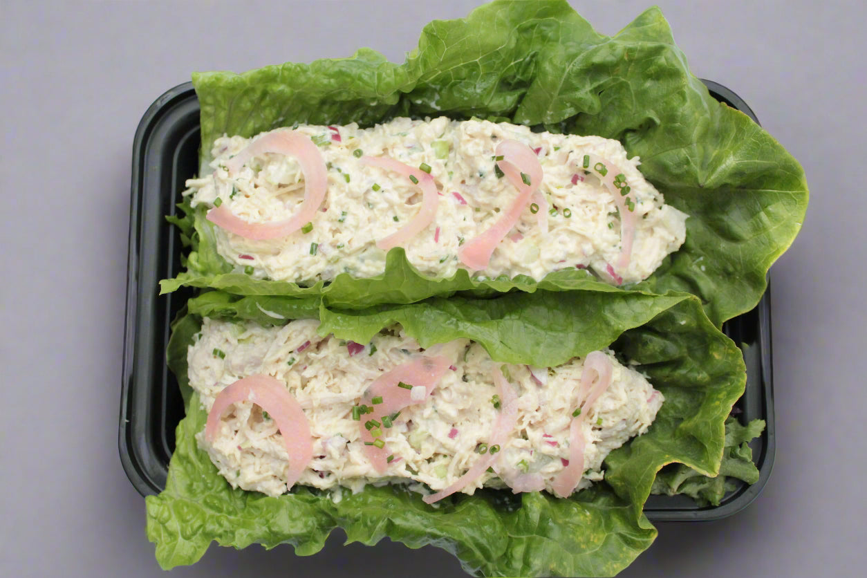 Chicken Salad Lettuce Boats